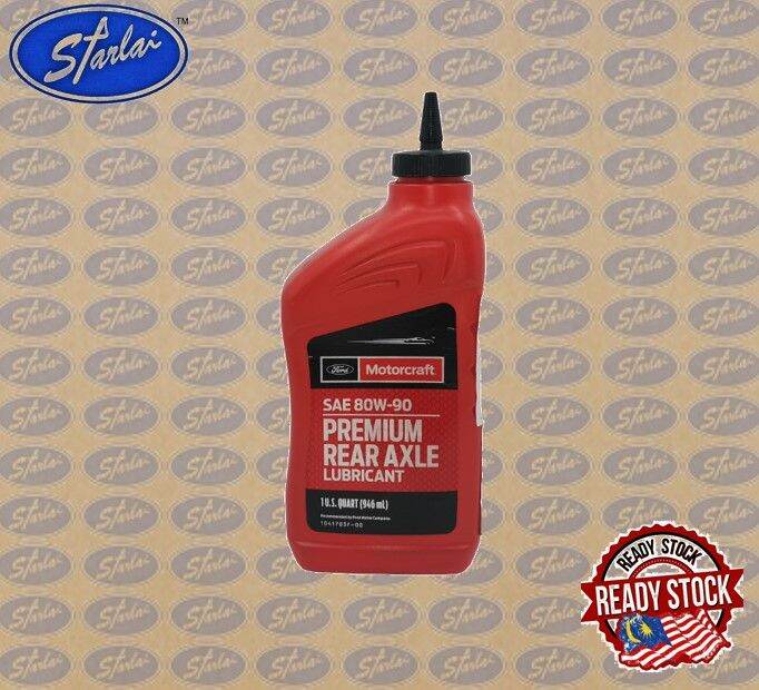 100% ORIGINAL GENUINE FORD MOTORCRAFT SAE 80W-90 PREMIUM REAR ALXE ...