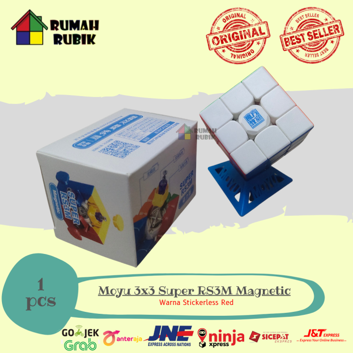 Rubik 3x3 Moyu Super RS3M 2022 MAGNETIC STANDARD / RS3 M 2022 ORIGINAL ...