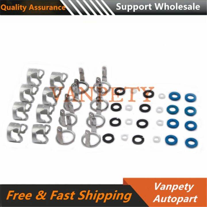 New 8PCS Fuel Injector Seal Kit Injection Nozzle O-Ring 06E 998 907 For ...
