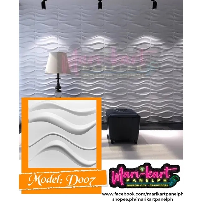 Wallpaper PVC 3D Wall Panel -3D Wall Decor Design -Home Decor - | Lazada PH