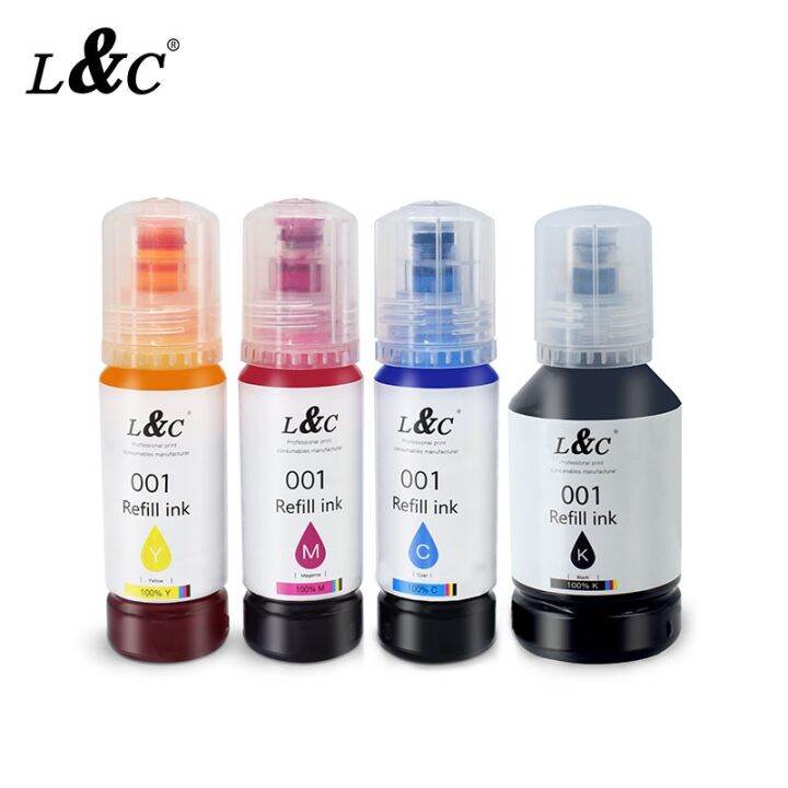 【🇵🇭Ready Stock】L&C Refill for Epson 001 Ink Dye Ink For L4150 L4160 ...