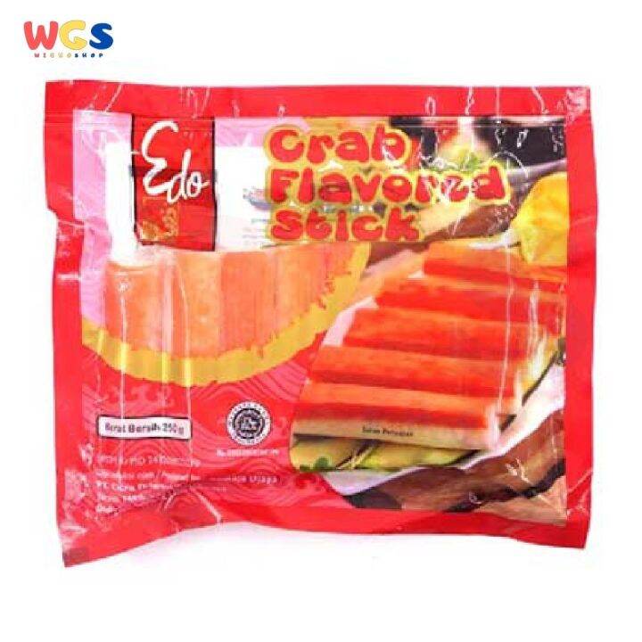 Edo Crab Flavoured Stick Frozen Food 250g - Halal | Lazada Indonesia