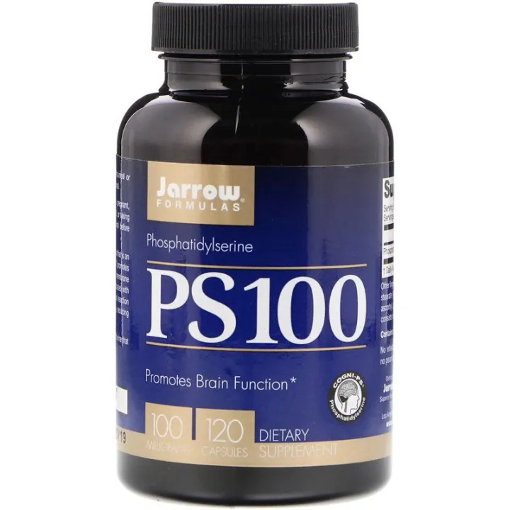 Jarrow Formulas, PS 100, Phosphatidylserine, 100 mg, 120 Capsules ...