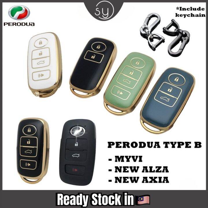 Perodua Ativa Myvi Alza Veloz 2022 Car TPU Key Cover Case Casing Sarung ...