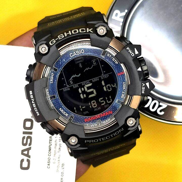 RangeMan Original GShock GPRB1000 Actual-Pic Action Watch Water Resist ...