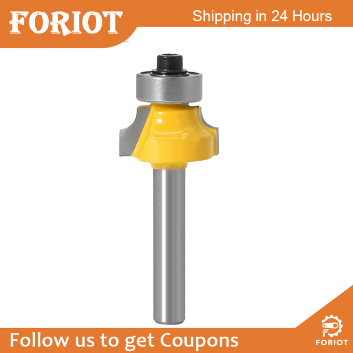 Foriot Lock Miter Router Bit Woodworking Cutter, 1/4" Shank for Slab ...