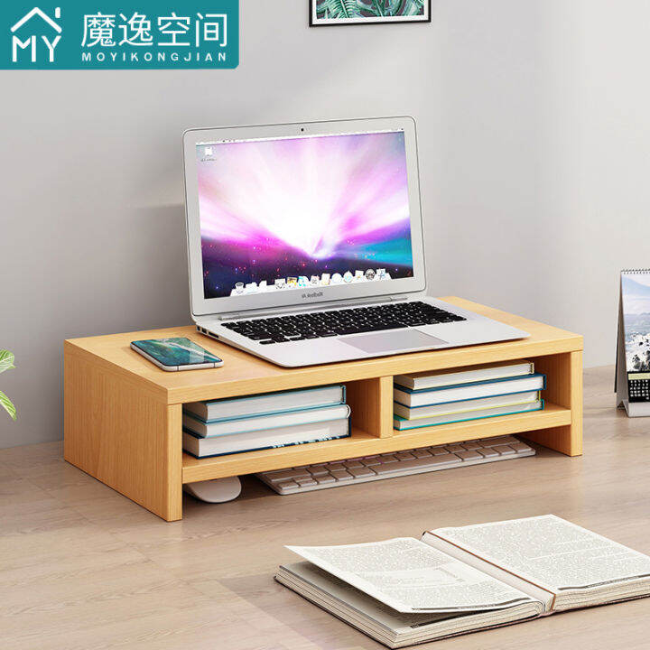 Computer Monitor Office Desktop Elevated Shelves Base Bracket Desktop ...