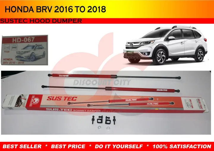 HONDA BR-V / BRV / BR V 2016,2017, 2018, SUSTEC BONNET HOOD DAMPER KIT ...