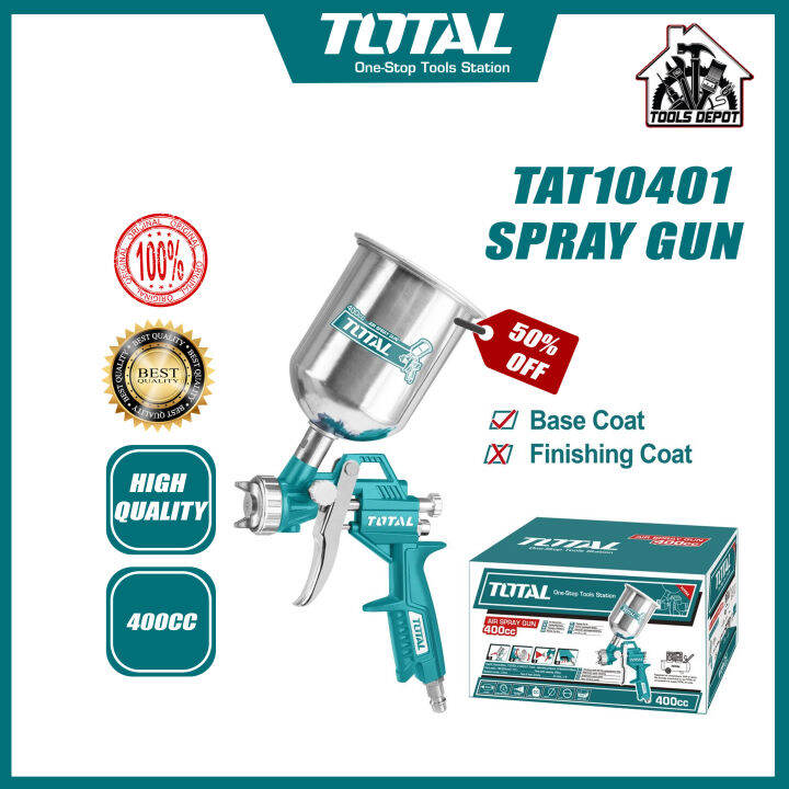 TOTAL Spray gun 400CC | Lazada PH