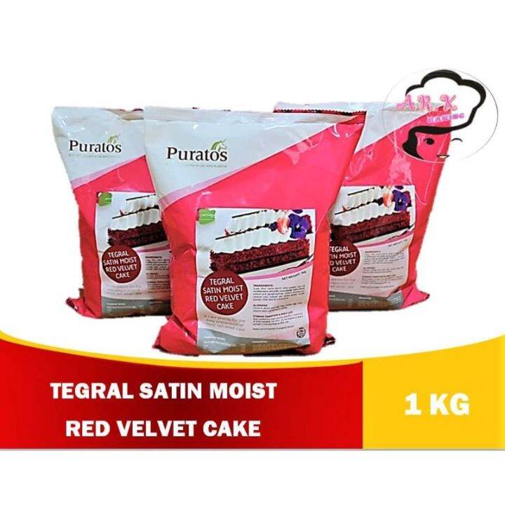 Puratos Tegral Satin Moist Red Velvet Cake mix Premix 1kg | Lazada PH