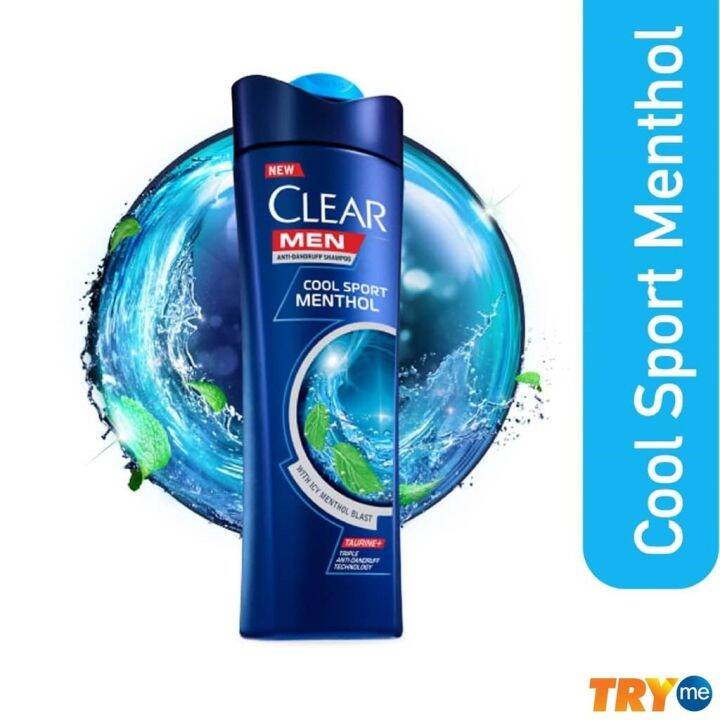 Clear Men Shampoo 165ml Cool Sport Menthol | Lazada