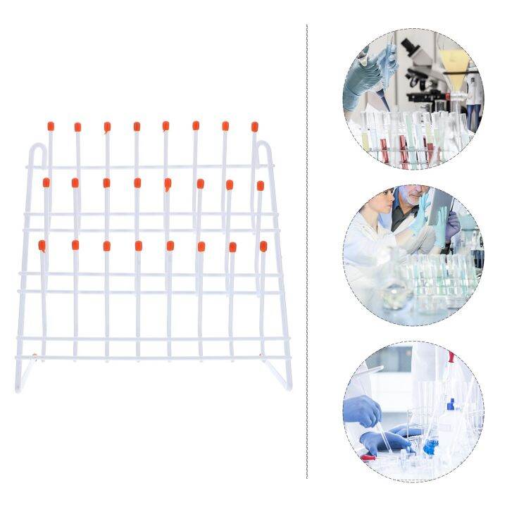 Rack Drying Tube Test Laboratory Draining Holder Metal Racks Glassware ...