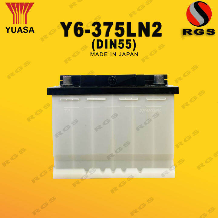 Yuasa Y6-375LN2 (DIN55) Automotive Battery | Lazada PH
