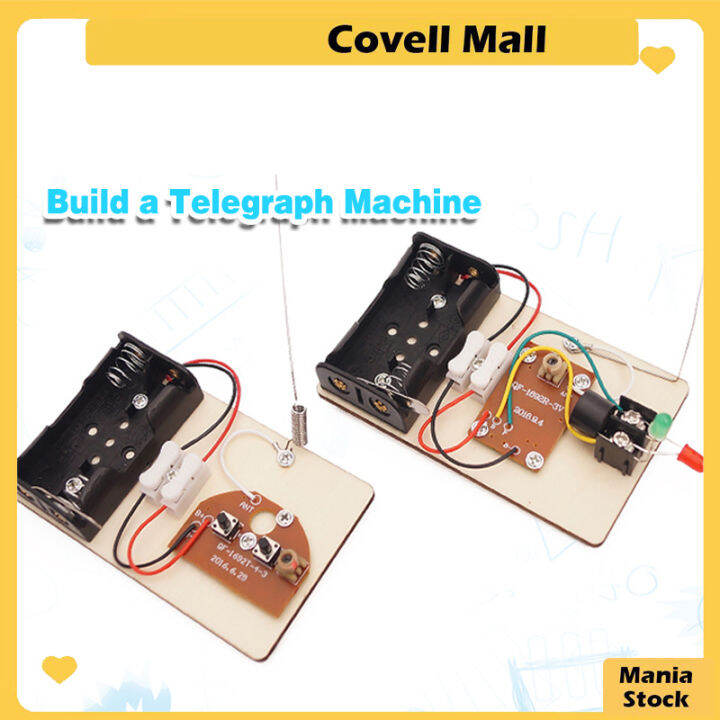 Build a Telegraph Machine Learn Morse Code Toy Child Education Toy ...