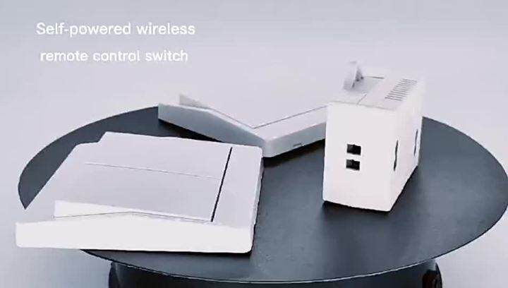 RF433 Wall Light Switch Wireless remote control Waterproof Button Panel ...
