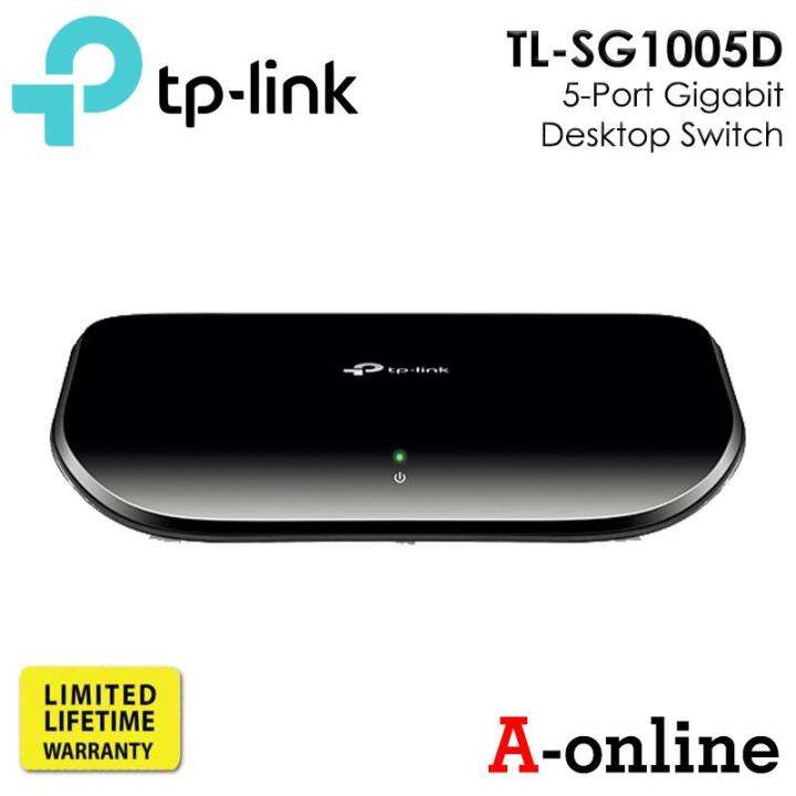 TP-Link TL-SG1005D 5-Port Gigabit Desktop Switch | Lazada.co.th