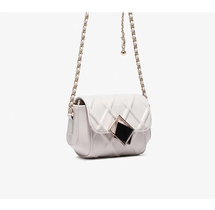 LUCA PARIS สีขาวกระเป๋า messenger ผู้หญิงกระเป๋า 2021 ใหม่อินเทรนด์ all ...