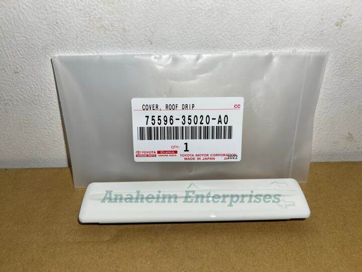 Toyota FJ Cruiser Roof Drip Cover - 75596-35020-A0 | Lazada PH