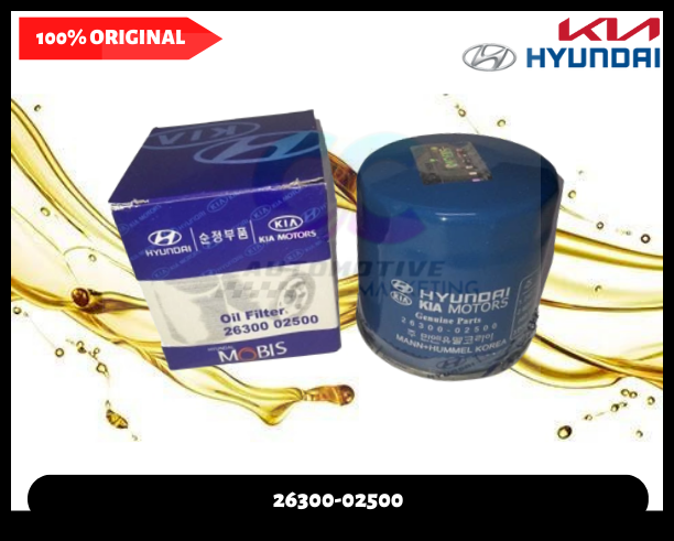 26300-02500 Kia Hyundai Oil filter | Lazada