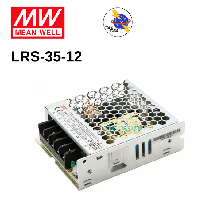 Mean Well LRS-35-12 (12V 35W 3A) Meanwell Power Supply ~ Original ~ 1 Year Warranty | Lazada