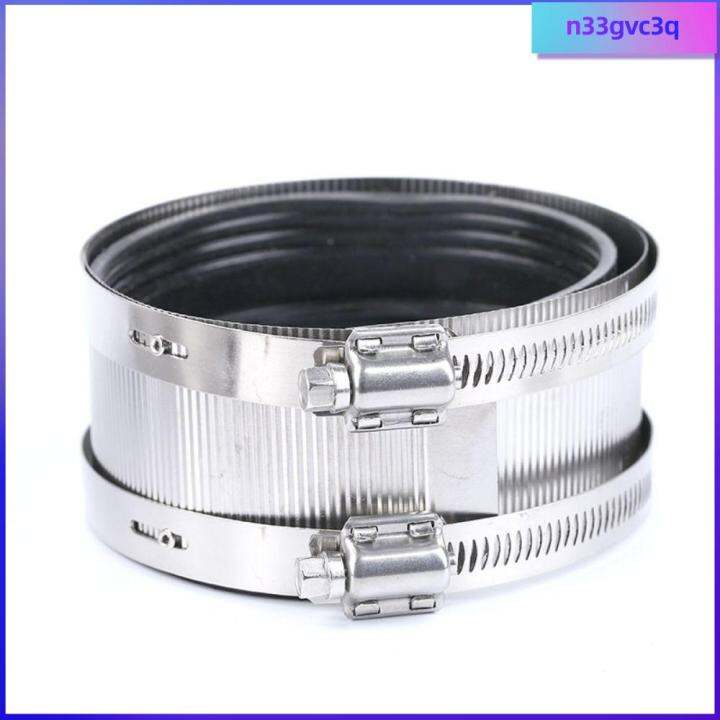 N33GVC3Q With Stainless Steel Clip Pipe Connector Stainless Steel 3 ...