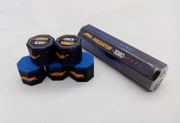3 pcs. Predator Octagon Blue Billiard Cue Chalk / tisa ng tako sa ...