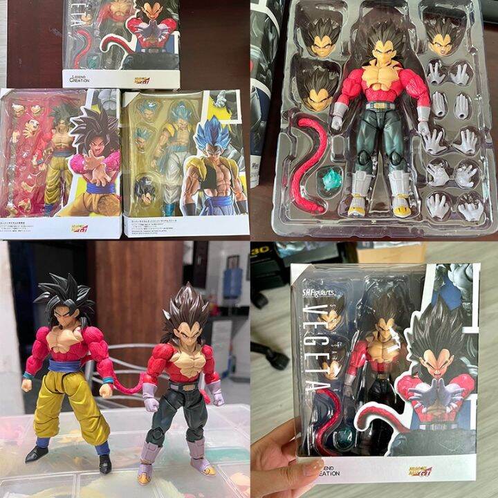 Shfiguarts Figura De Acción De Dragon Ball Gt Super Saiyan 4 Vegeta