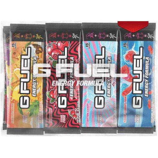 The G FUEL Best Pack! 10x single-serving packs Sugar Free powder as ...
