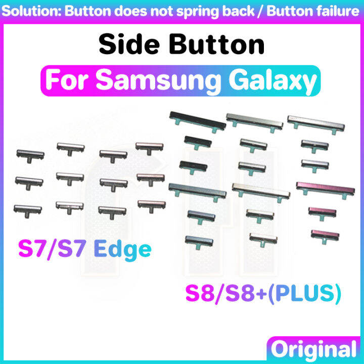 Power On Off Volume Switch side Button Key For Samsung Galaxy S7 S8 S8 ...