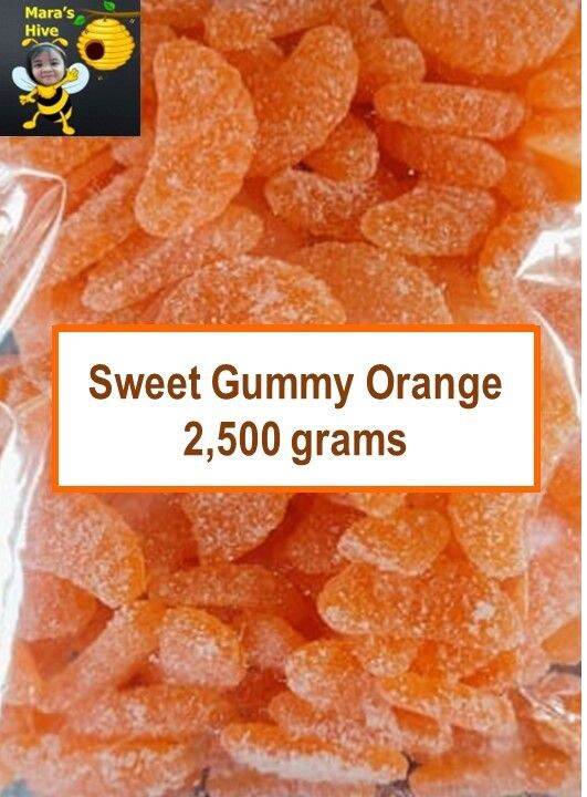 Sweet Orange Chewy Candy 2,500g (2.5Kg) | Lazada PH
