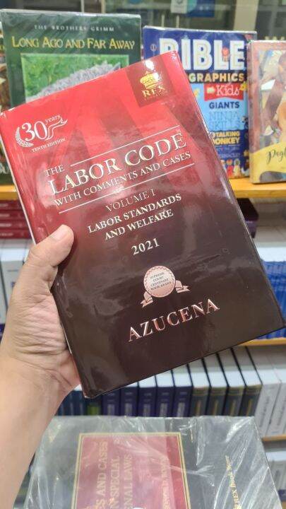 LABOR LAW VOLUME 1 - AZUCENA (2021 Edition) | Lazada PH