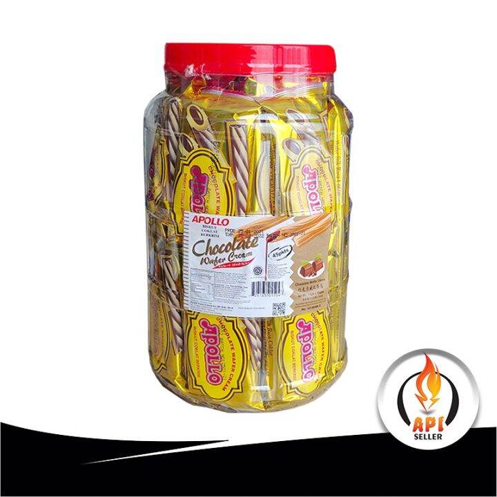 APOLLO STICK WAFER TOPLES (45s) | Lazada Indonesia