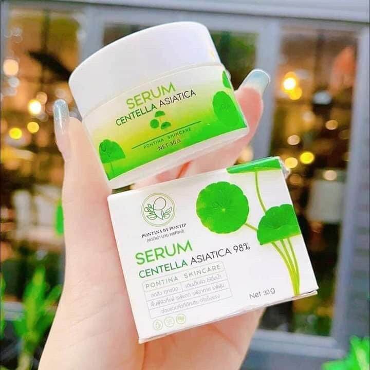 Serum Centella Asiatica 98 Pontina By Pontip เซรั่มใบบัวบก ผสมว่านหาง