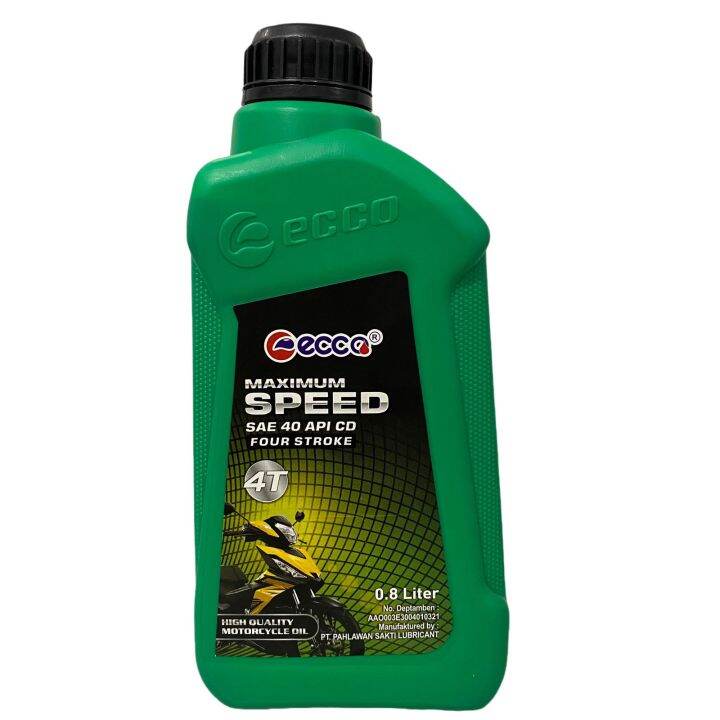 Oli Motor Ecco Maximum Speed Sae 40 | Lazada Indonesia