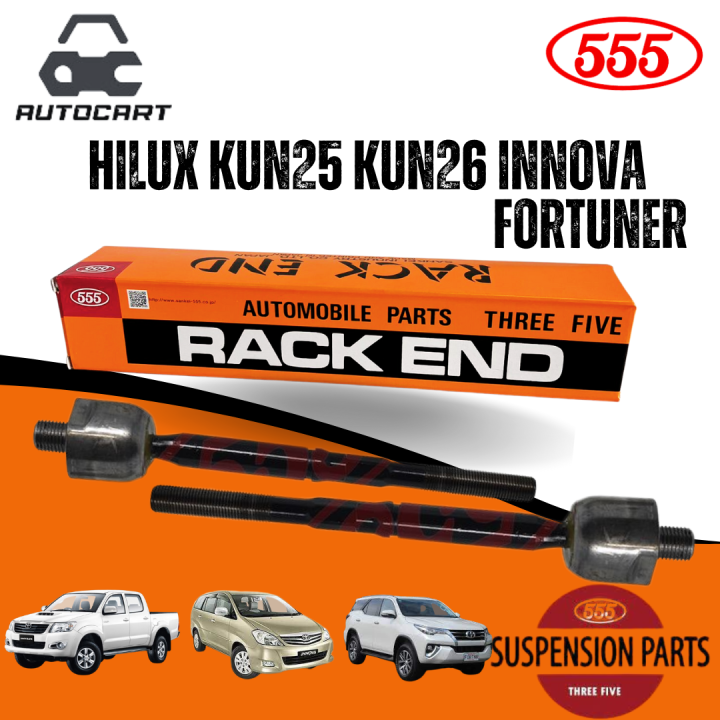 555 100% JAPAN STEERING RACK END FOR TOYOTA HILUX VIGO KUN25 / KUN26 ...