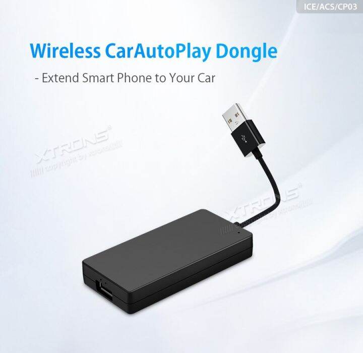 XTRONS CP03 Wireless Car Auto Play Carautoplay Dongle And Wired Android ...