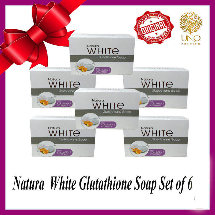 SET OF 6 uno glutathione soap | Lazada PH
