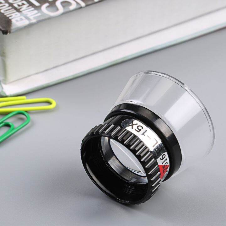 Portable Mini Jeweler Watch Magnifier Tool 15x Monocular Magnifying ...