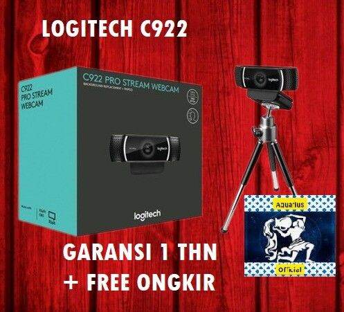 Logitech C922 Pro Stream Webcam | Lazada Indonesia