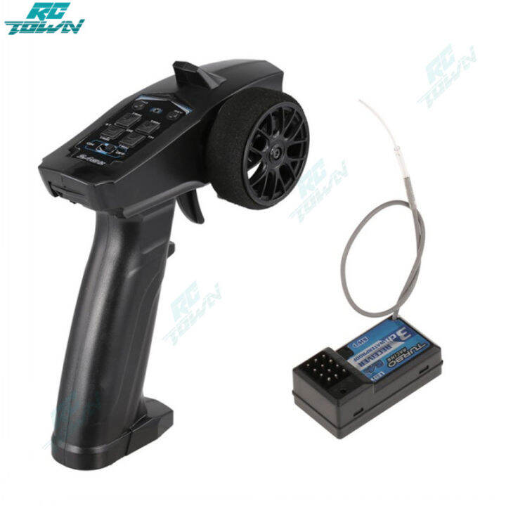 RCtown 2.4GHZ RC Transmitter Receiver 3ช่องพร้อมตัวรับสัญญาณสำหรับรถ RC ...