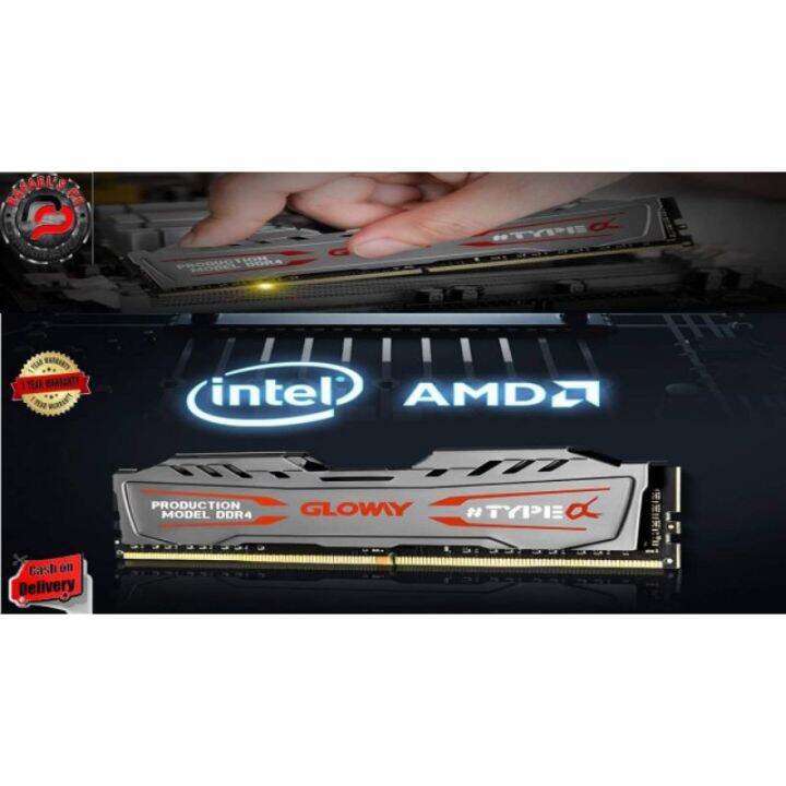 DDR4 DDR3 RAM Gloway 8gb ram ddr4 2666mhz desktop memory | Lazada PH