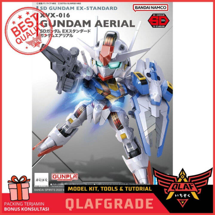 SD GUNDAM AERIAL - SD EX STANDARD ori BANDAI JAPAN model kit gunpla ...
