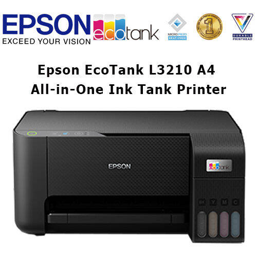 Epson EcoTank L3210 A4 All-in-One Ink Tank Printer | Lazada.co.th