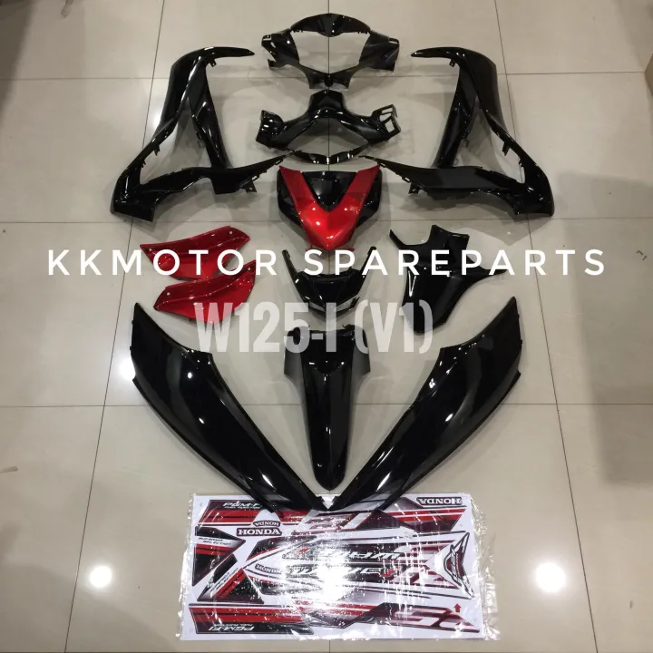 HONDA WAVE125-I (V1) WAVE125I WAVE 125I W125I COVER SET COVERSET *FREE ...