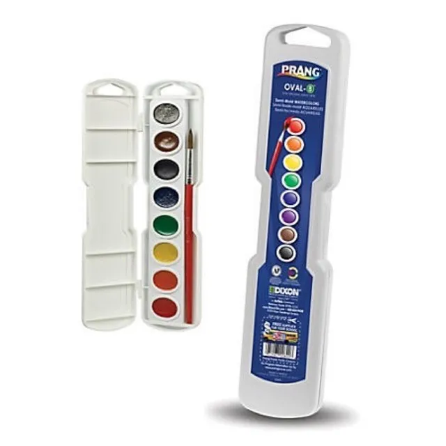 ☬Authentic Prang Watercolor Paint 8 colors | Lazada PH