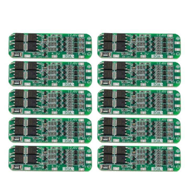 40Pcs 3S 20A BMS 18650 Li-Ion Lithium Battery Charger Module BMS ...