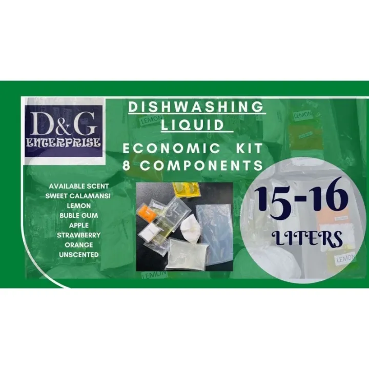 Economic Dishwashing Liquid Diy Kit | Lazada PH