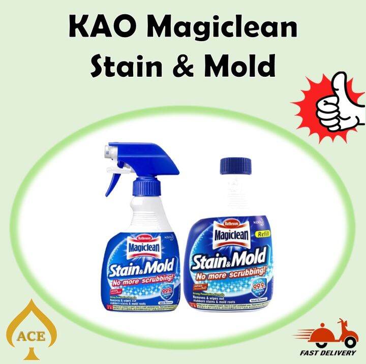 KAO Magiclean Stain & Mold Multi Surface All-Action Easy Clean Trigger ...