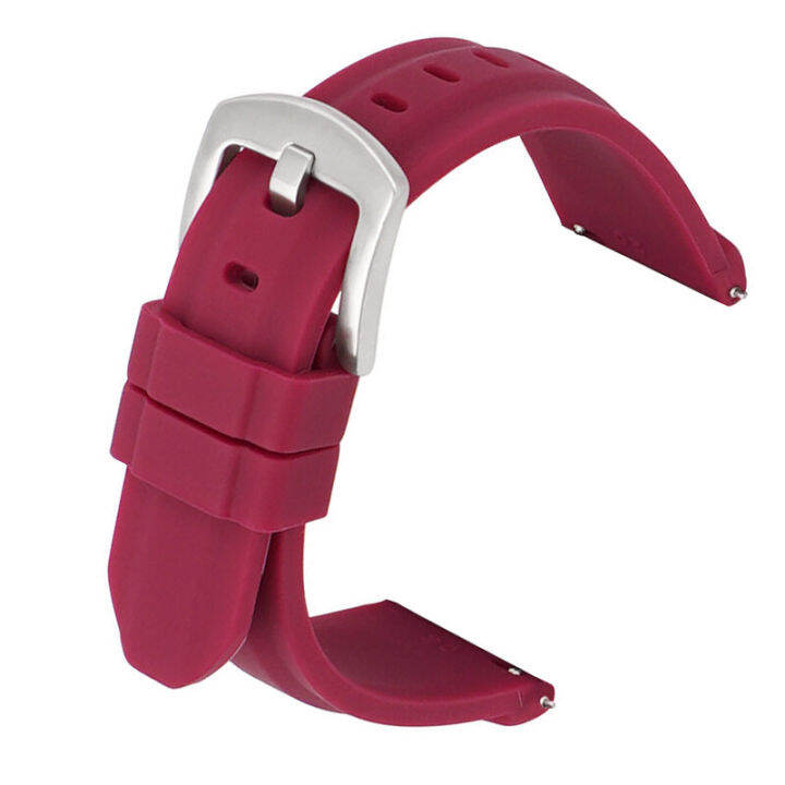 Silicone Watch Strap 20mm 22mm 24mm 26mm Watch Band Quick Release Belt ...