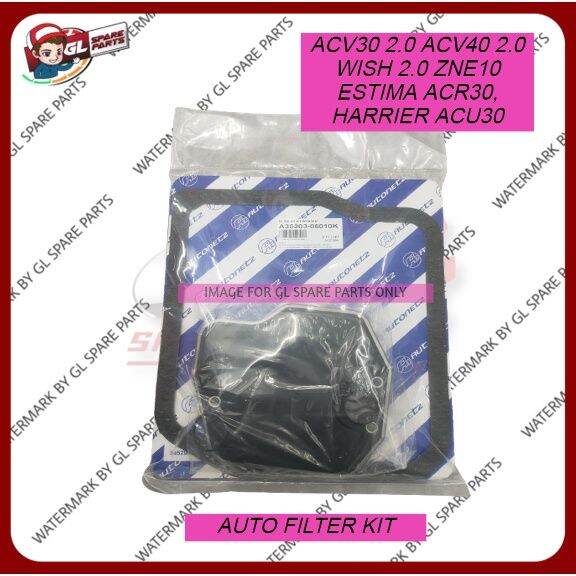AUTO FILTER KIT TOYOTA CAMRY ACV30 / ACV40 2.0 HARRIER ACU30 2.4 ESTIMA ...